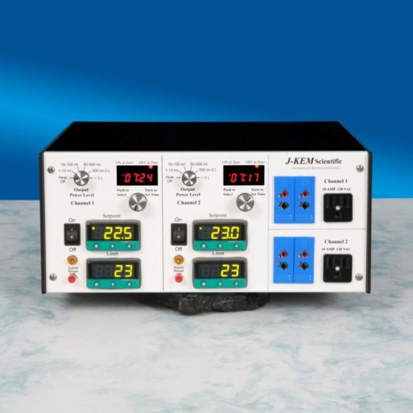Model Gemini Two independent controllers, one with timer | J-KEM