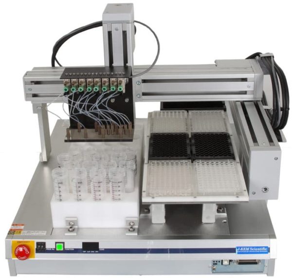 Powder Dispensing Robot: 1 mg dispensing accuracy | J-KEM