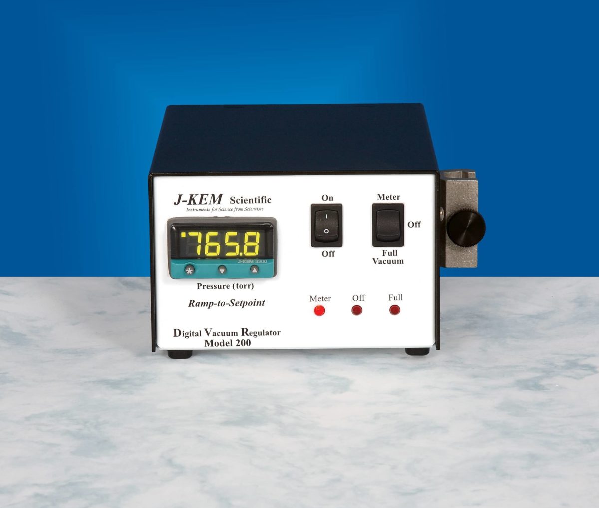 Regulator for large volume | J-KEM