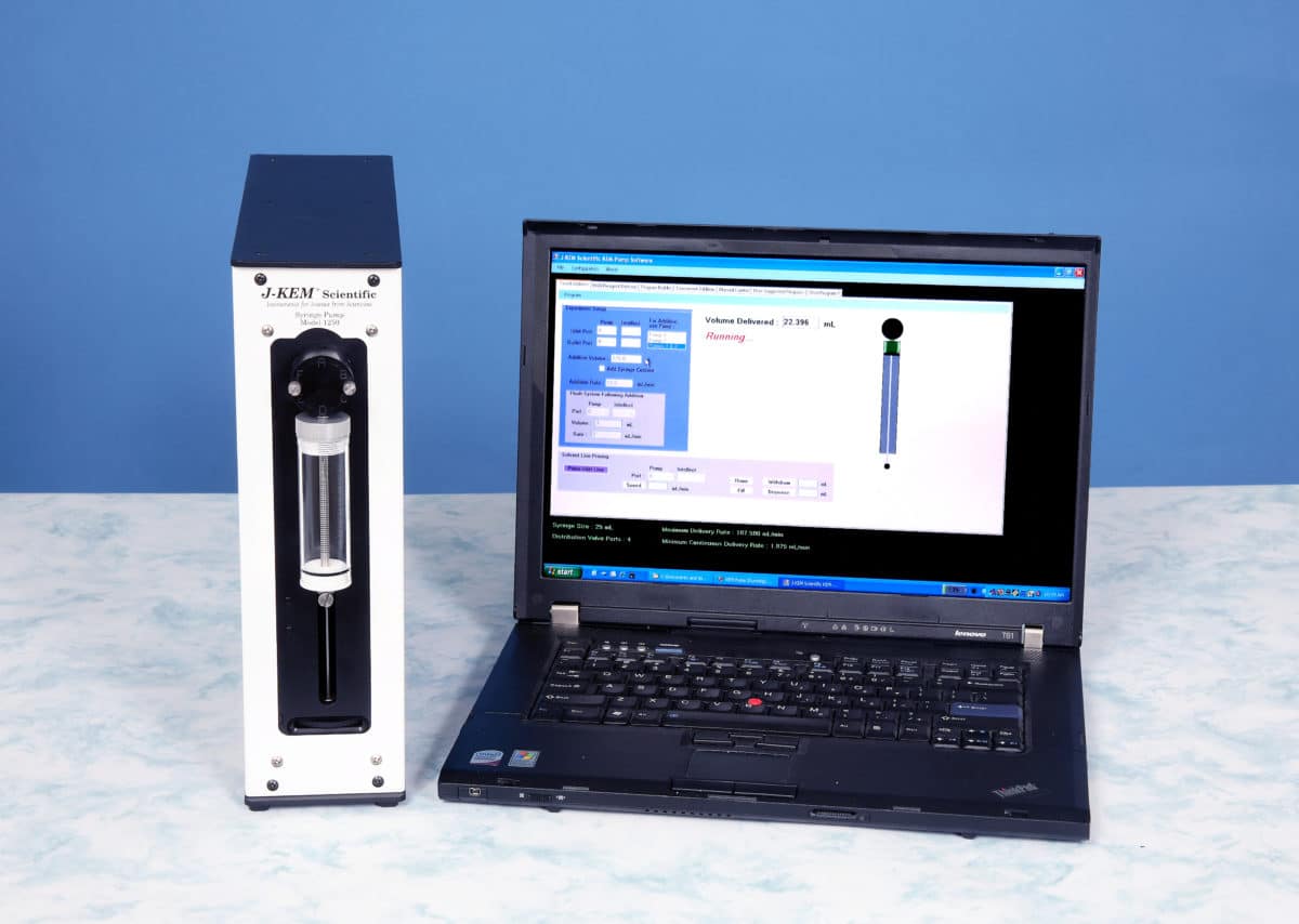 Standard Syringe Pumps | Single Pump | Dual Pump | J-Kem Scientific