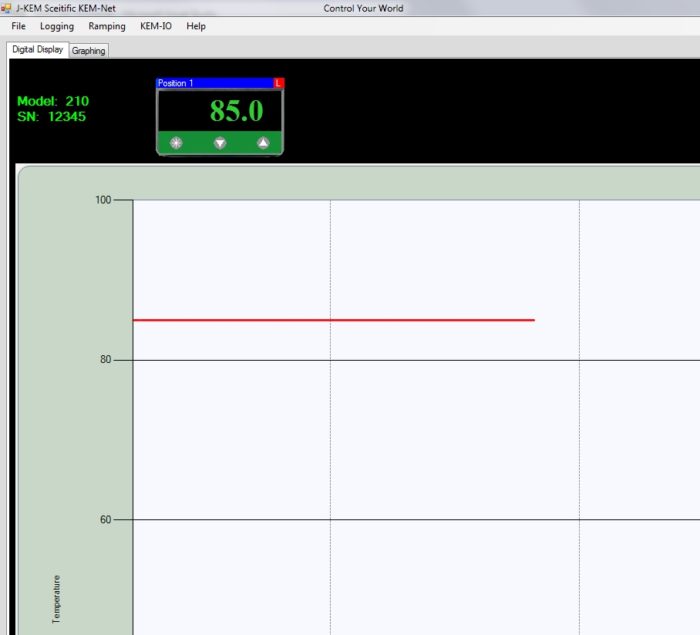 Loop Break Alarm Option | J-KEM
