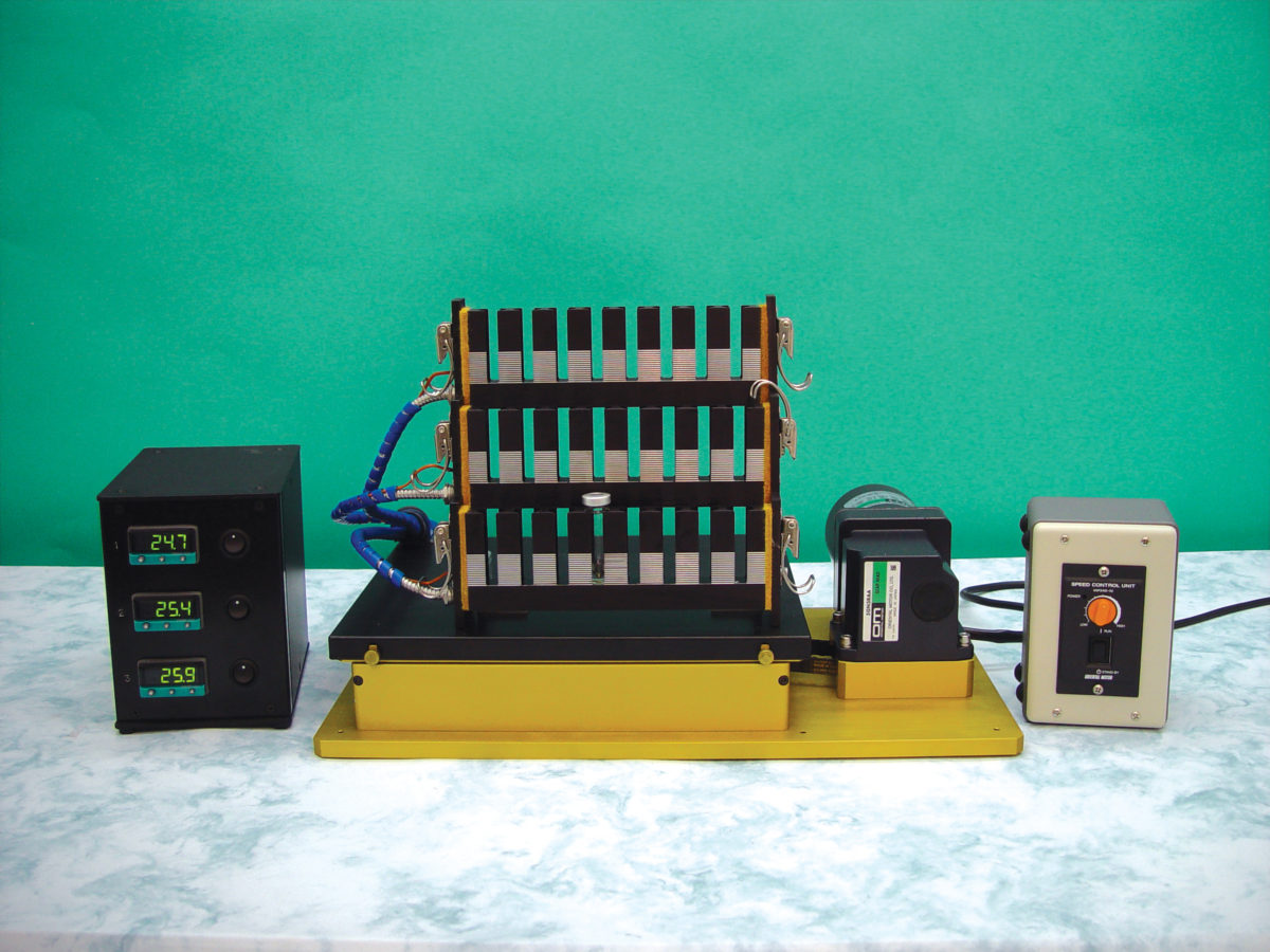 Three Temperature Zone Block | (240ºC) Secured To A Low Profile Shaker